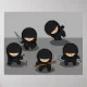 5 Little ninjas Poster | Zazzle