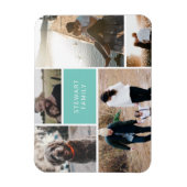 5 Photo Collage Magnet | Zazzle