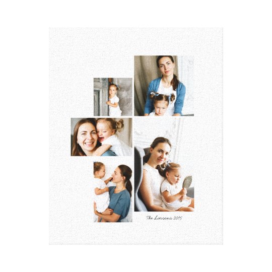 5 Photo Collage Print | Zazzle.com