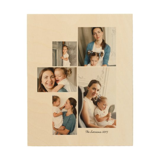 5 Photo Collage Print | Zazzle.com
