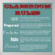 5 P's Classroom Rules Poster | Zazzle
