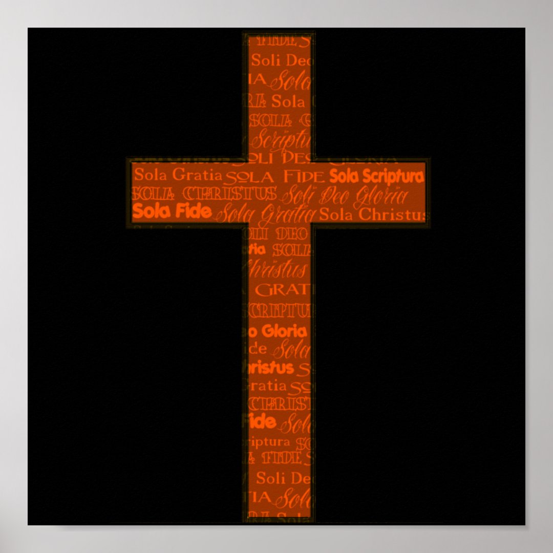 5 Solas Poster | Zazzle