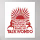 5 Tenets Of Taekwondo Poster | Zazzle