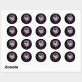 5 Year Breast Cancer Survivor 5 Years Cancer Free Classic Round Sticker ...