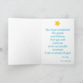 5th Grade Boy Graduation Blue Owl Congrats Card | Zazzle