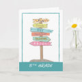 5th Grade Good Luck Back To School Signs Card | Zazzle