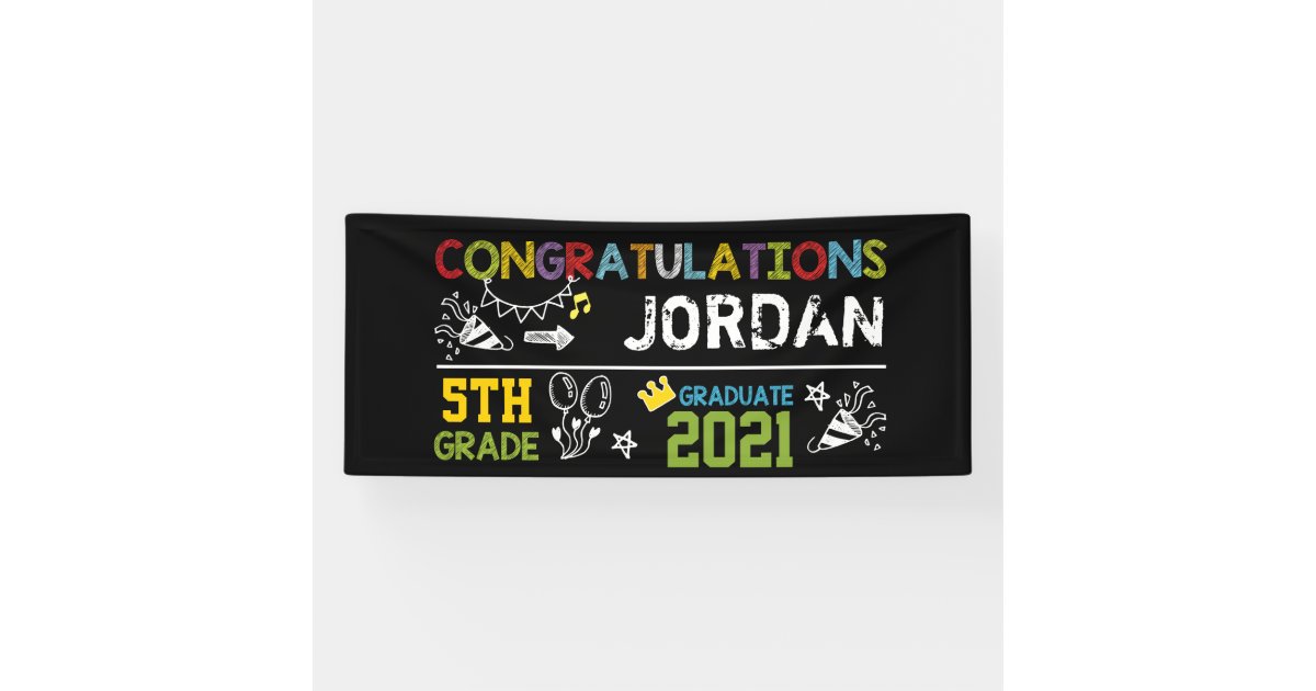 5th Grade Graduation Banner | Zazzle