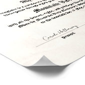 5th or 8th Grade Graduation or Promotion Diploma Poster | Zazzle