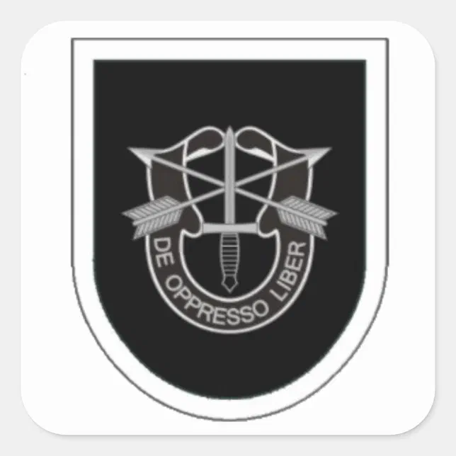 5TH SPECIAL FORCES GROUP FLASH/DUI STICKERS | Zazzle