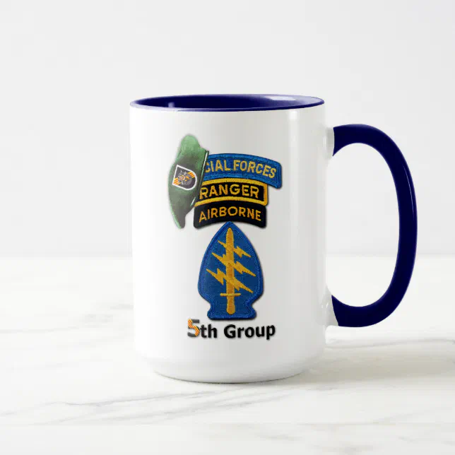 5th Special Forces Group Green Berets SFG SF Vets Mug | Zazzle