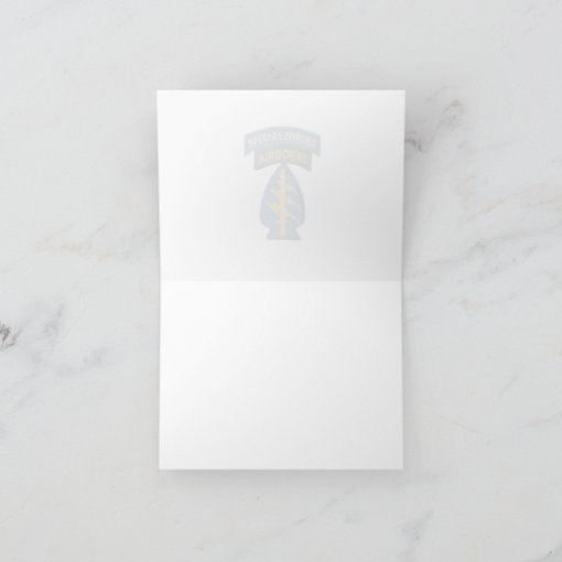 5th special forces group SF SFG SFGA Card | Zazzle