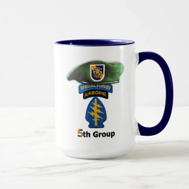 5th Special Forces Group SFG SF SFGA Veterans Mug | Zazzle