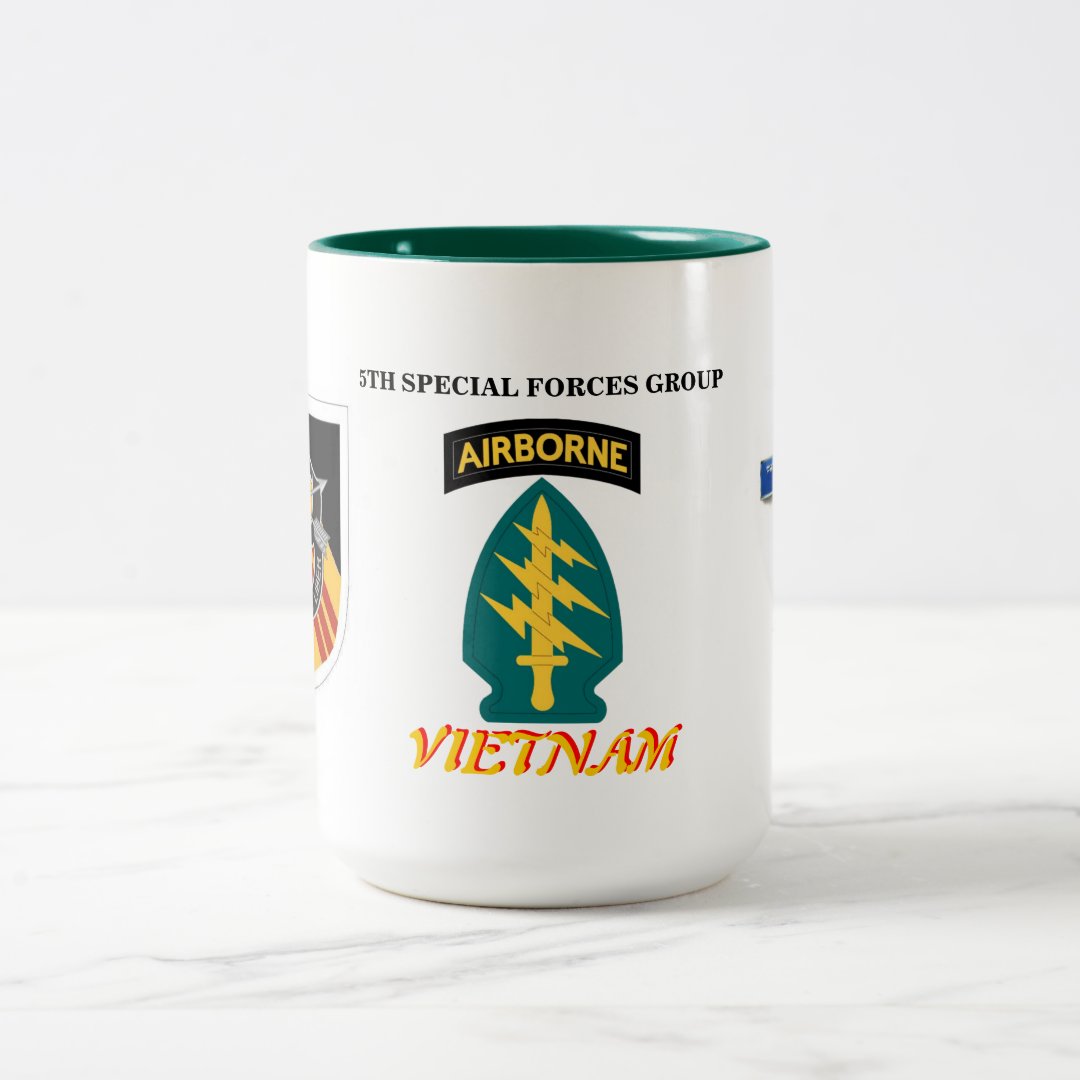 5TH SPECIAL FORCES GRP VIETNAM COMBAT INFANTRY MUG | Zazzle