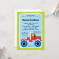 5x7 Boy Monster Truck Birthday Party Invitation | Zazzle