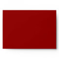5x7 Envelope Crimson Red Outside Black Inside | Zazzle