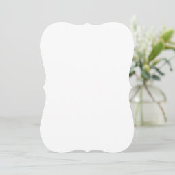 5x7 Invitation Bracket | Zazzle