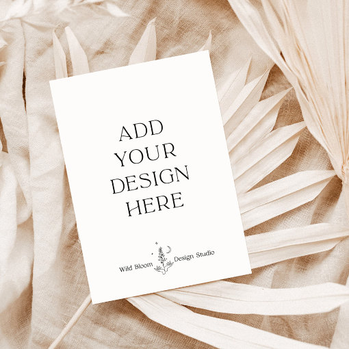 5x7" Invitation Cards Custom Print | Zazzle