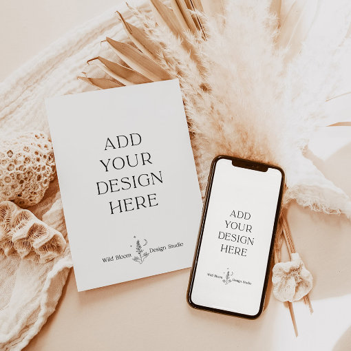 5x7" Invitation Cards Custom Print | Zazzle