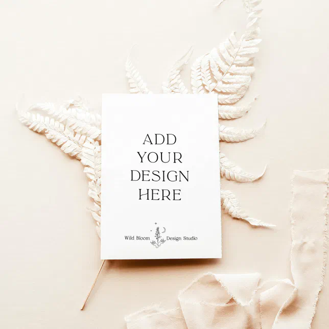 5x7" Invitation Cards Custom Print | Zazzle