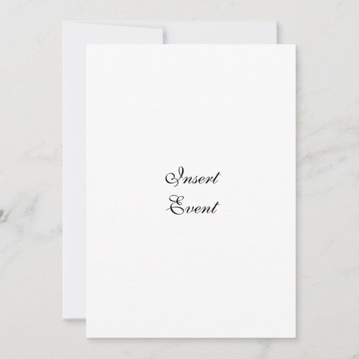 5x7 invitation template party | Zazzle.com