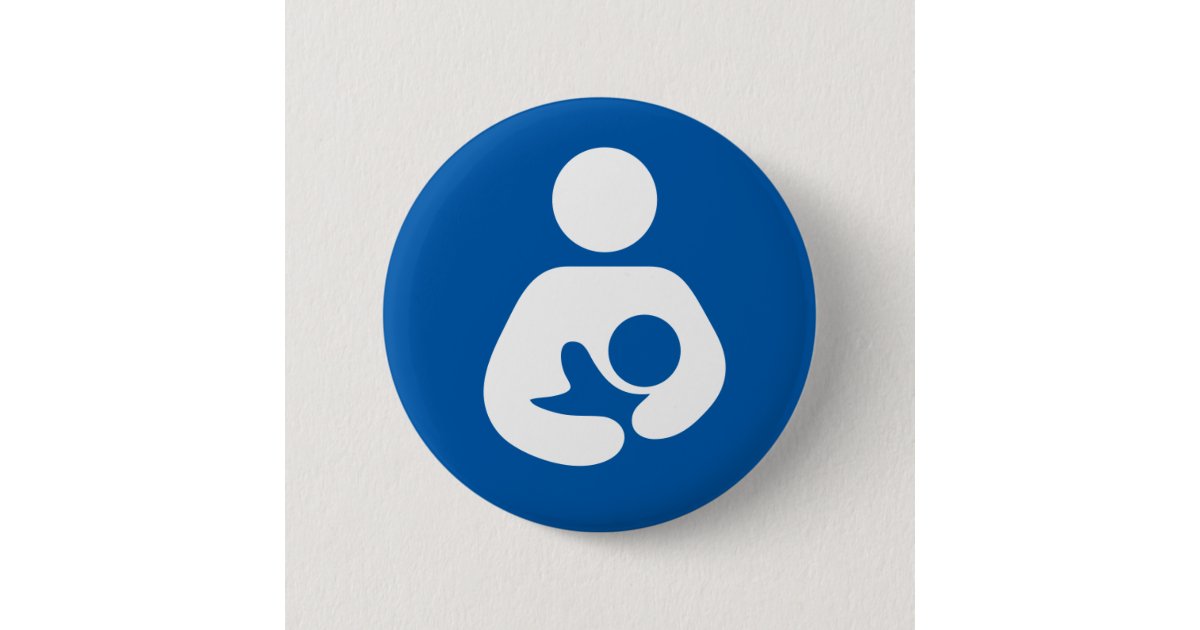 600px-Breastfeeding-icon-med.svg Pinback Button | Zazzle