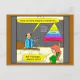 607 basic human needs cartoon postcard | Zazzle