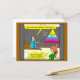 607 basic human needs cartoon postcard | Zazzle