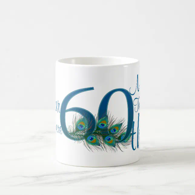 # 60 - 60th Wedding Anniversary or 60th Birthday Coffee Mug | Zazzle