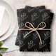 60 and Fabulous Elegant Black 60th Birthday Wrapping Paper Sheets | Zazzle