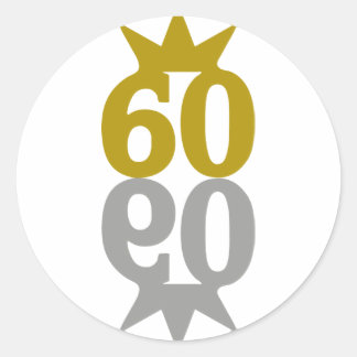 Number 60 Stickers | Zazzle