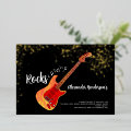 60 Rocks 60th Birthday Party Gold Foil Invitation | Zazzle