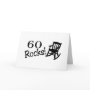 60 Rocks (Rocker) Card | Zazzle
