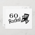 60 Rocks (Rocker) Postcard | Zazzle