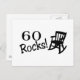 60 Rocks (Rocker) Postcard | Zazzle