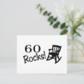 60 Rocks (Rocker) Postcard | Zazzle