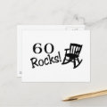 60 Rocks (Rocker) Postcard | Zazzle