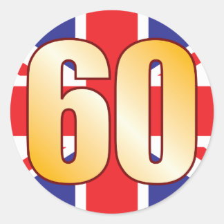 Number 60 Stickers | Zazzle