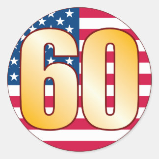 Number 60 Stickers | Zazzle