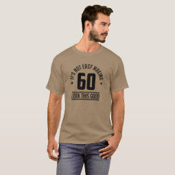 60 Years Old birthday Graphic T-Shirt | Zazzle