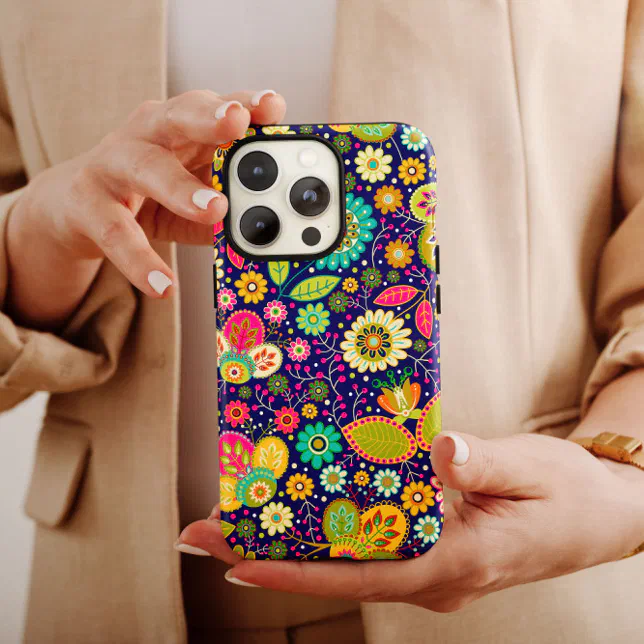 60s Flower Hippie iPhone | 60s Hippie iPhone 13 Case-Mate iPhone Case ...