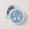 60s Peace Bernie Button | Zazzle