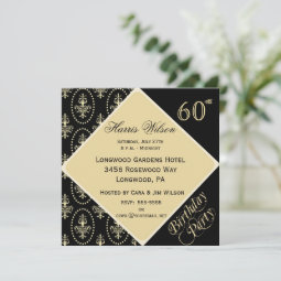 60th-69th Birthday Invitations | Zazzle
