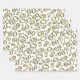 60th Birthday Gold/White Random Number Pattern 60 Wrapping Paper Sheets ...