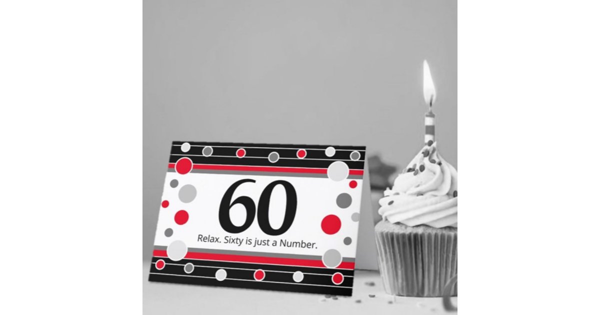 60th Birthday Humorous Card! Card | Zazzle