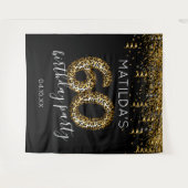 60th Birthday Leopard Print Photo Backdrop | Zazzle