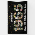60th Birthday Photo Collage Established 1965 Banner | Zazzle