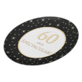 60th Birthday Plate | Zazzle