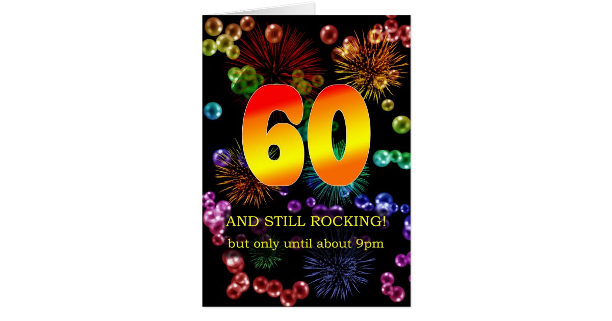 60th Birthday Still Rocking | Zazzle