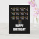 64th Birthday with Candles Card | Zazzle
