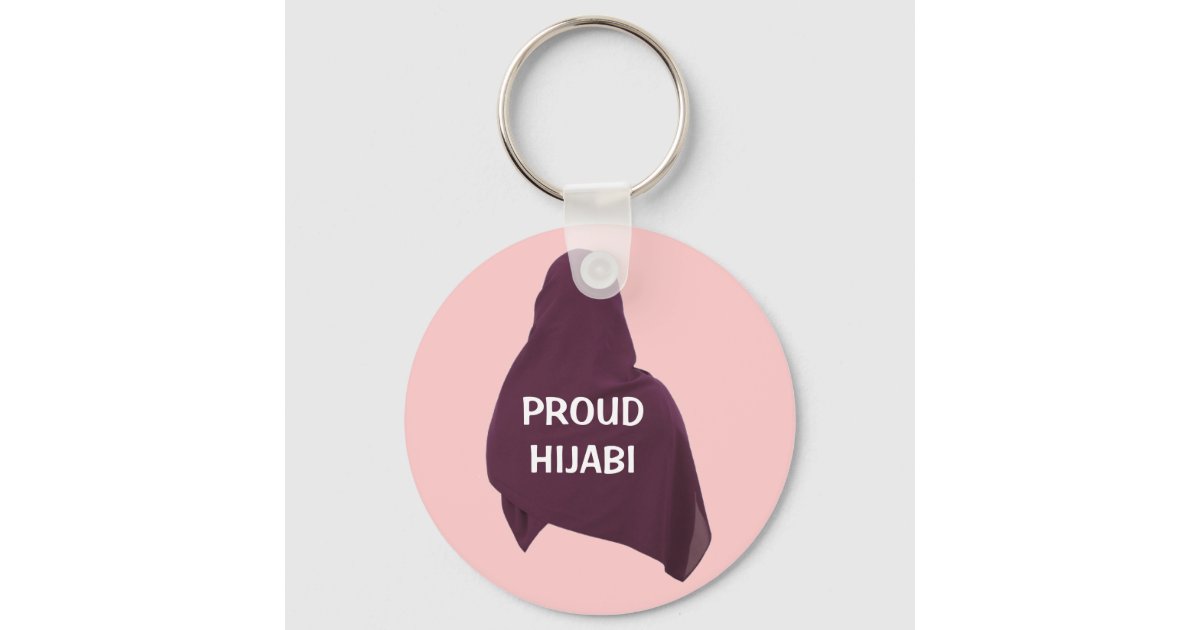 6500, PROUD HIJABI KEYCHAIN | Zazzle